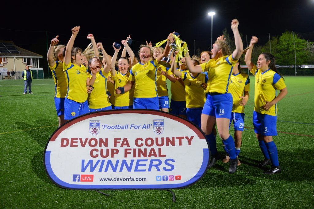 Devon cup glory for Torquay women - Sport South Devon Online Magazine